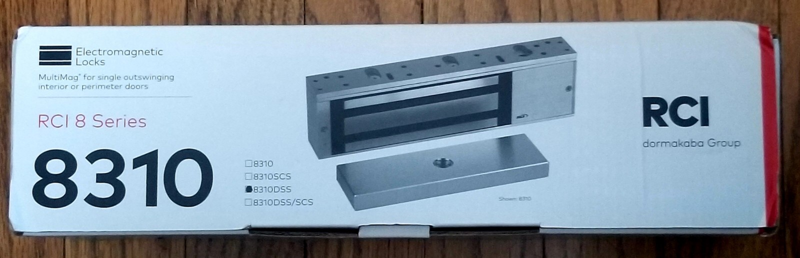 RCI 8310 MultiMag Electromagnetic Lock with Door Status Sensor for sale ...