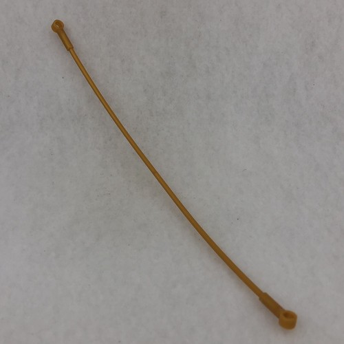 LEGO 27965 Pearl Gold Hose, Flexible 22L with 2 Connector Ends (Zipline ...