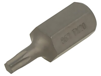 867TX/20 bit Torx® TX20 L. total: 30 mm mounting: 1/4" (C6.3 mm) BETA ...