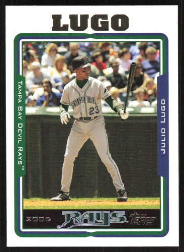 2005 Topps Julio Lugo #520 Tampa Bay Devil Rays | eBay