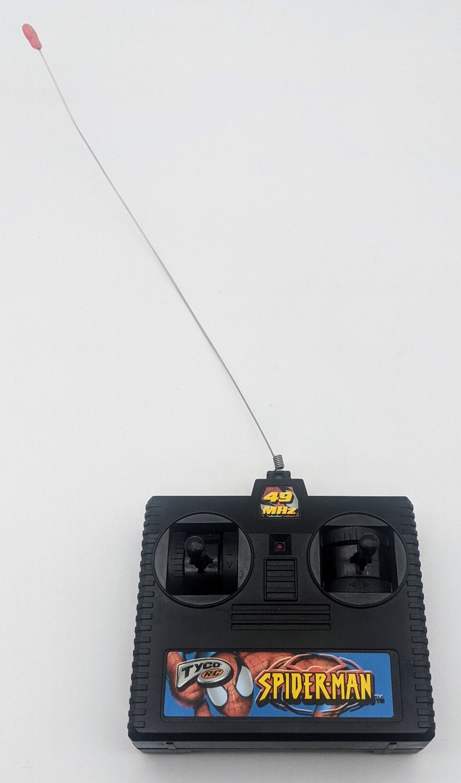 Tyco Spider-Man 49Mhz RC Radio Controller Remote Black NO BATT COVER | eBay