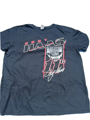 Cory Haas Shirt Mens XL Black Gildan Racing Short Sleeve T-Shirt | eBay