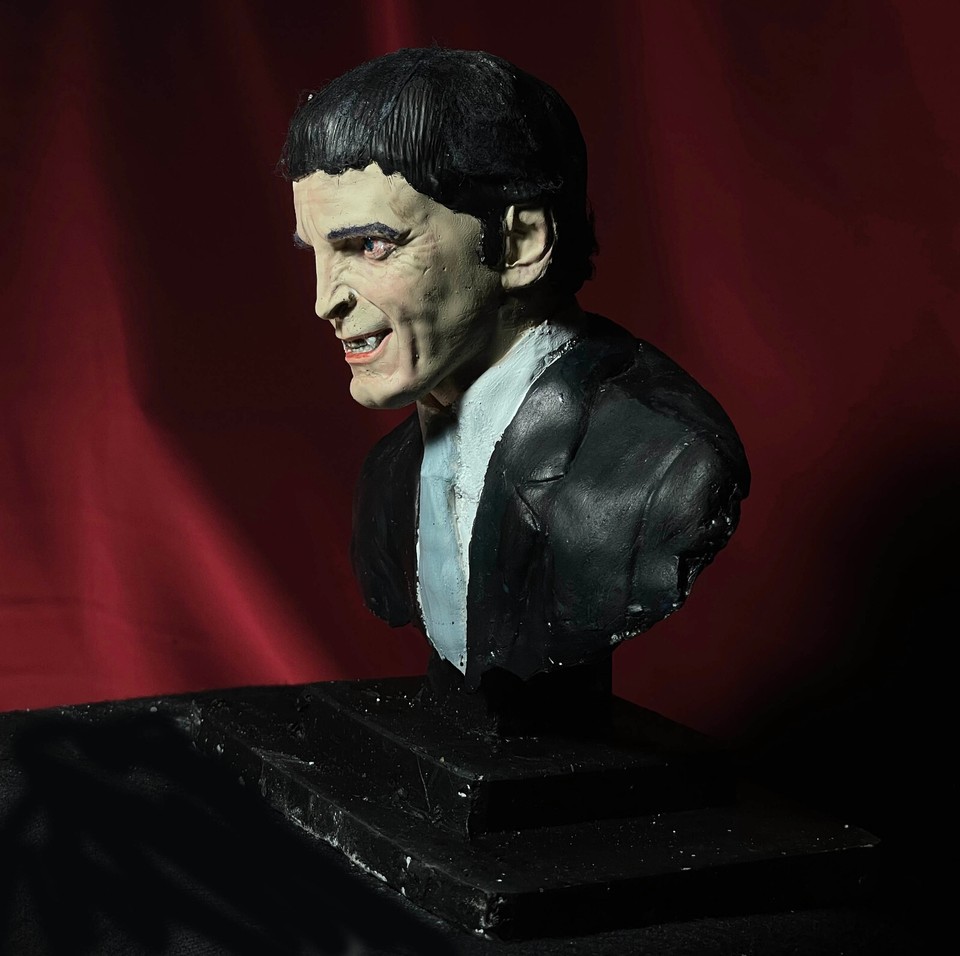 Janos Skorzeny Barry Atwater The Night Stalker portrait bust PAINTED | eBay