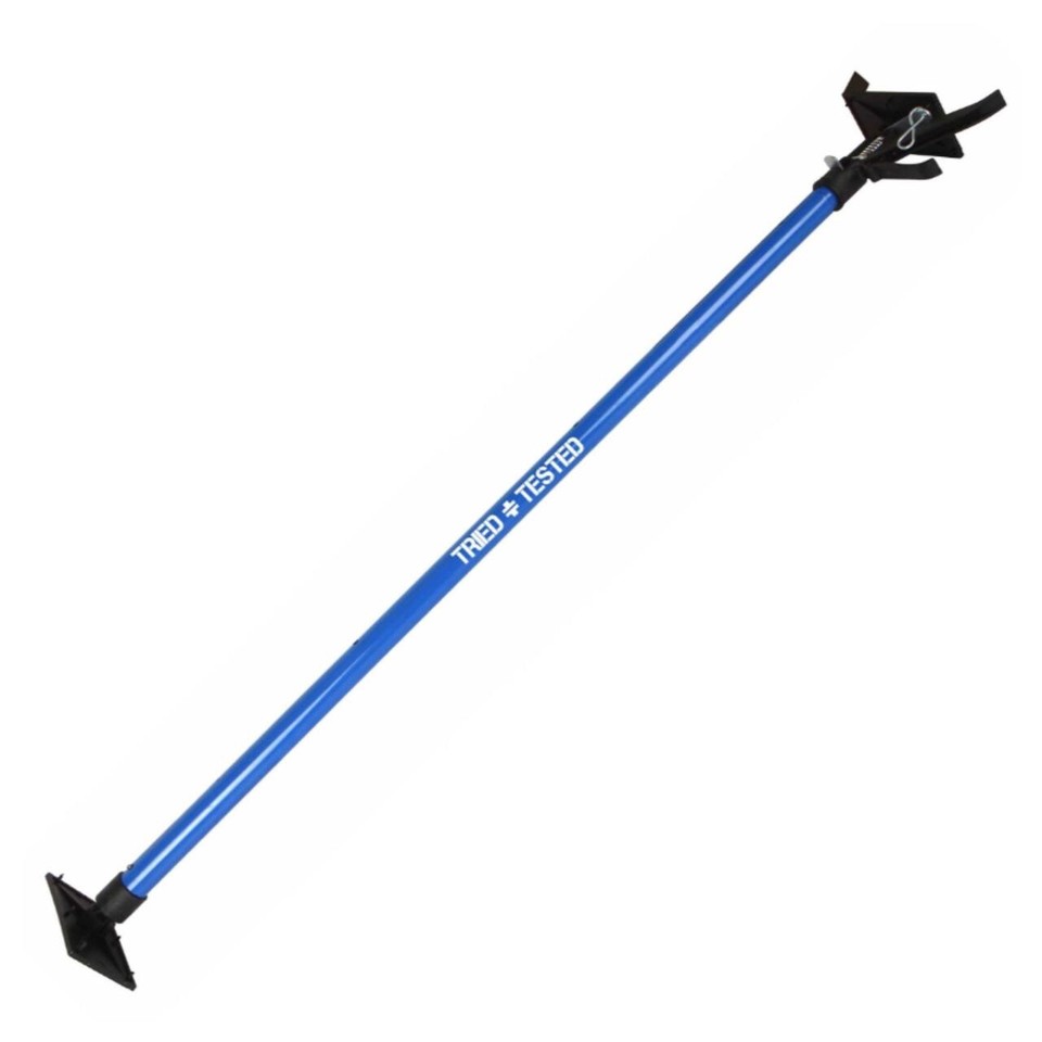 Tried+Tested Telescopic Adjustable Extension Drywall Support Pole 1.15m ...