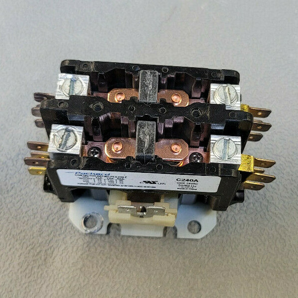 Packard C240A Condenser Contactor 2 Pole 40 Amps 24 Coil Voltage | eBay