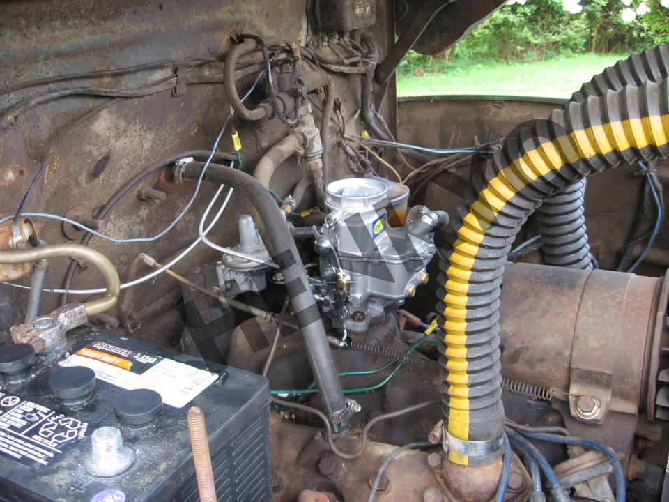 1950s Ford Mercury V8 239-272 Cid Engines Holley 94 Flathead Carburetor ...