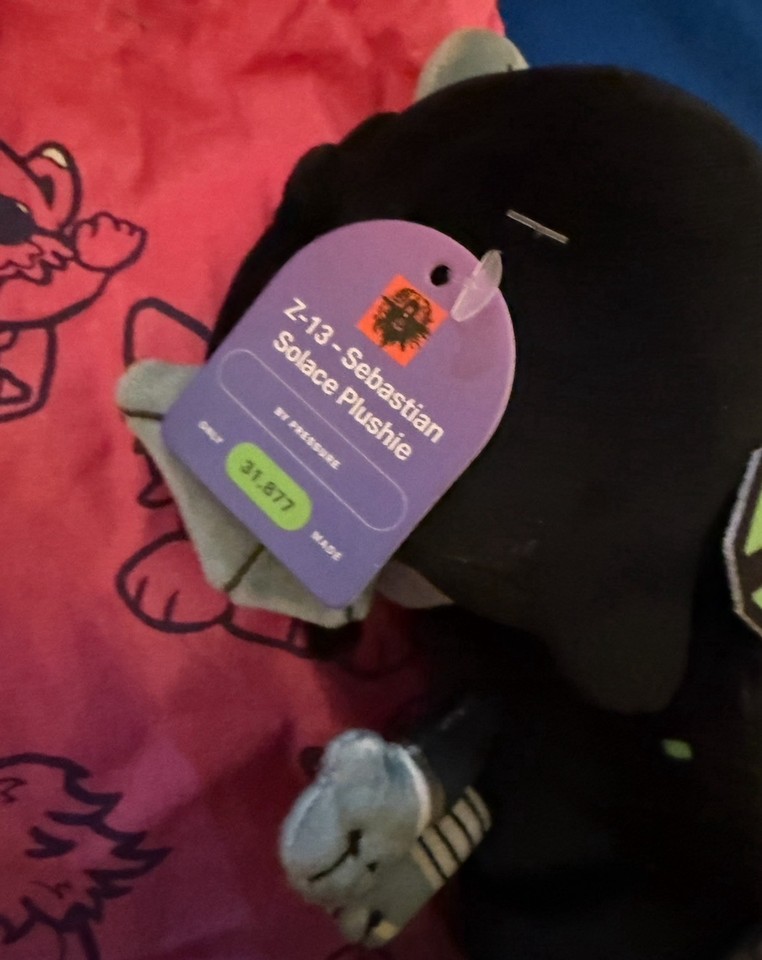 FIRST RELEASE Genuine Makeship Z-13 Sebastian Solace Plush Pressure ...
