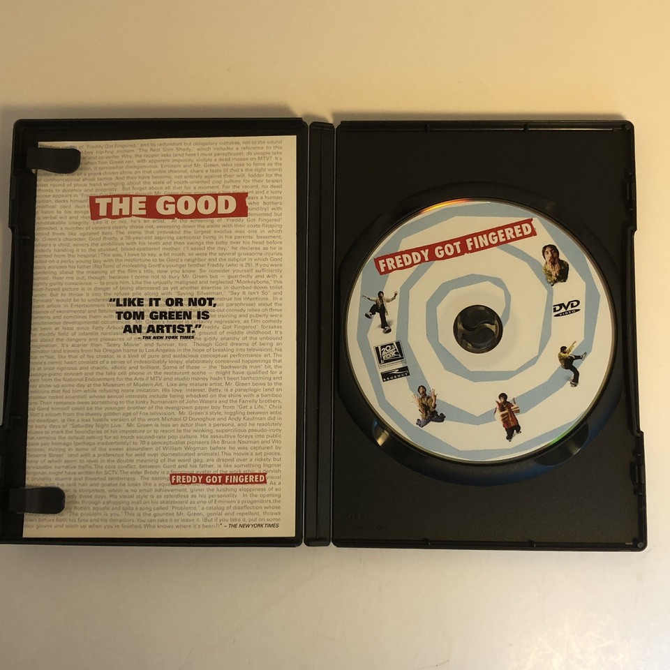 Freddy Got Fingered / Tom Green Rip Torn 2001 / DVD Movie | eBay