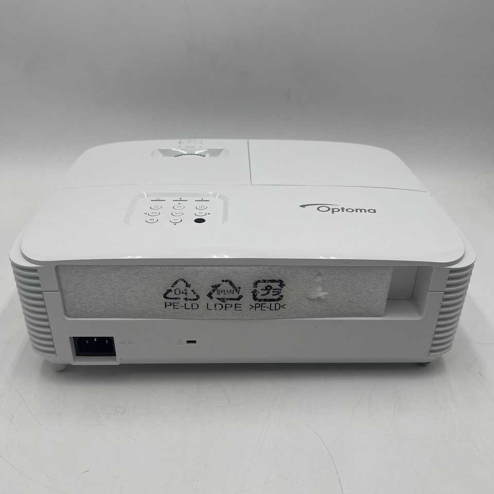 Optoma HD27e 1080p Home/Gaming DLP 3D PROJECTOR Tested For Parts Read ...