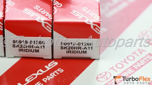 Toyota Tacoma 2014-2015 4-Cyl 2.7L Spark Plug Set of 4 Genuine 90919 ...