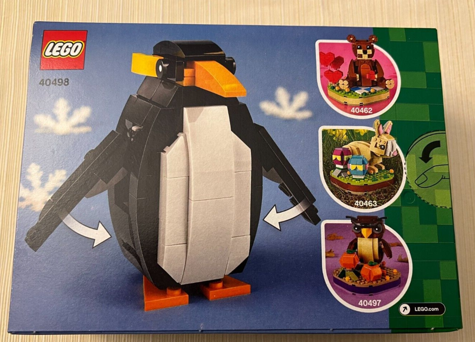 LEGO 40498 Christmas Penguin Building Set (244 pcs) New / Sealed ...