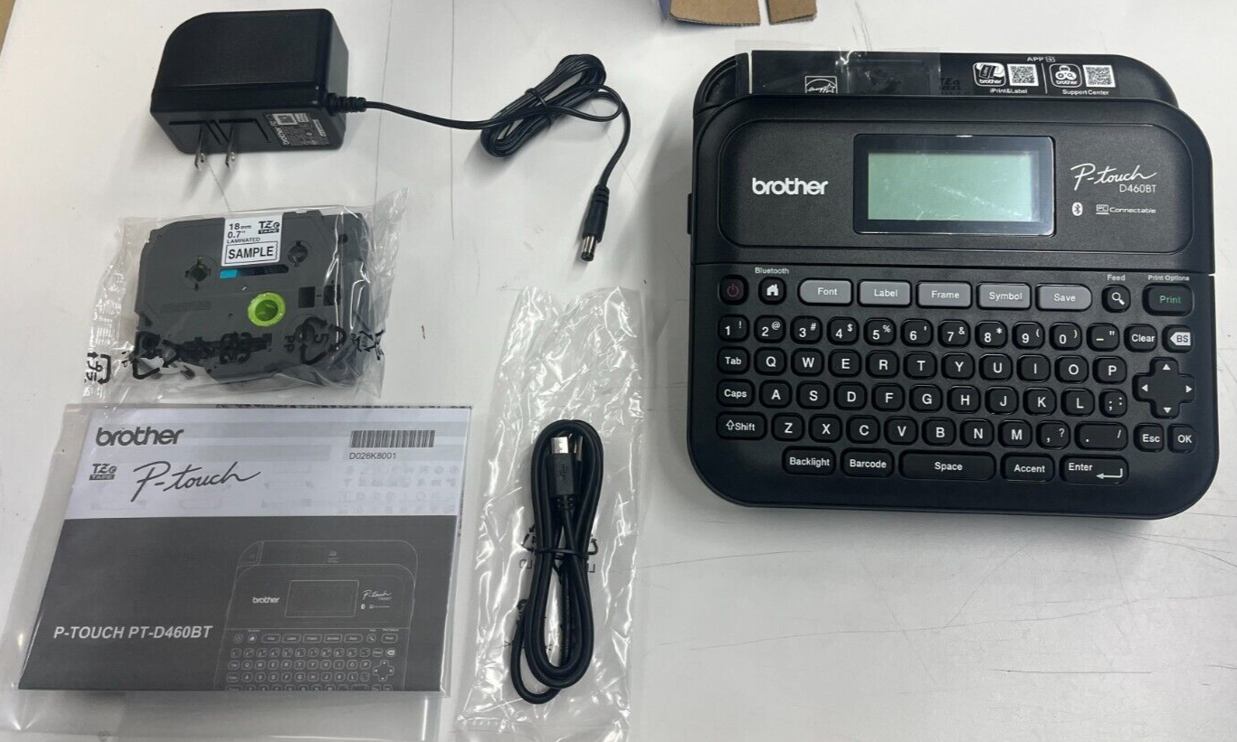 Brother PT-D460BT P-Touch Business Expert Connected Label Maker | eBay