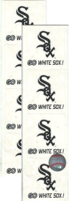 Chicago White Sox, MLB Baseball, 8 logo stickers, Scrapbook | eBay