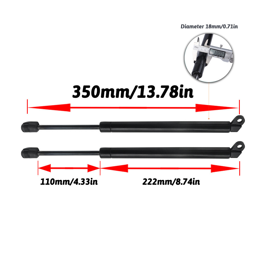 Rear Hatch Tailgate Lift Support Gas Struts For BMW 5 Series 520i 523i ...