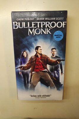 Bulletproof Monk Sean William Scott Action Movie 2003 VHS Tape ...