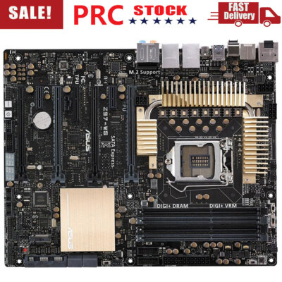 ASUS Z97-WS Motherboard LGA 1150 SATA III M.2 Intel Z97 with HDMI/DP ...