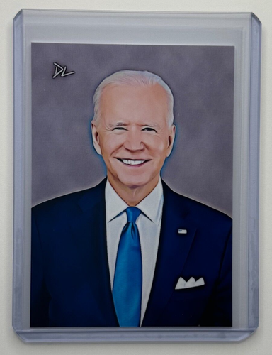 Joe Biden Limited Edition Artist Signed “46th US President” Trading ...