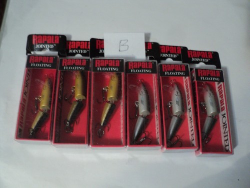 6 -RAPALA J-5 JOINTED STICK BAITS NIP (MIXED COLORS) LOT B | eBay