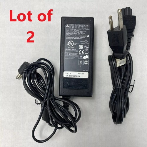 Lot( 2 ) Delta ADP-65JH 19V 3.42A AC Power Supply Adapters 5.5mm x 11mm ...