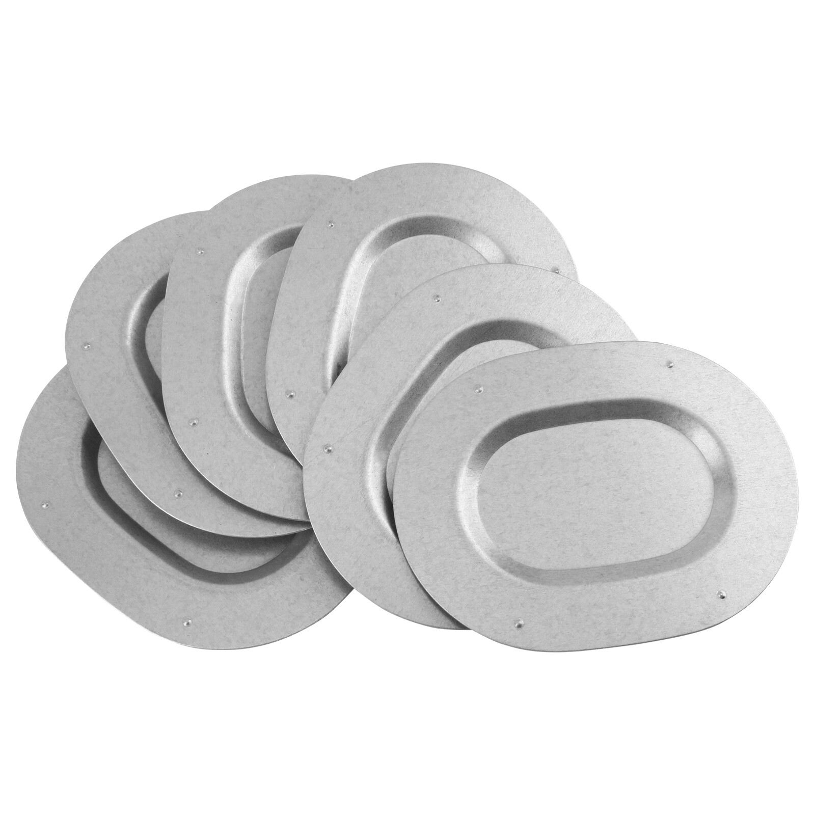 Floor Pan Drain Plugs set 6pc Oval Galvanized Zinc Plated plug trunk | eBay