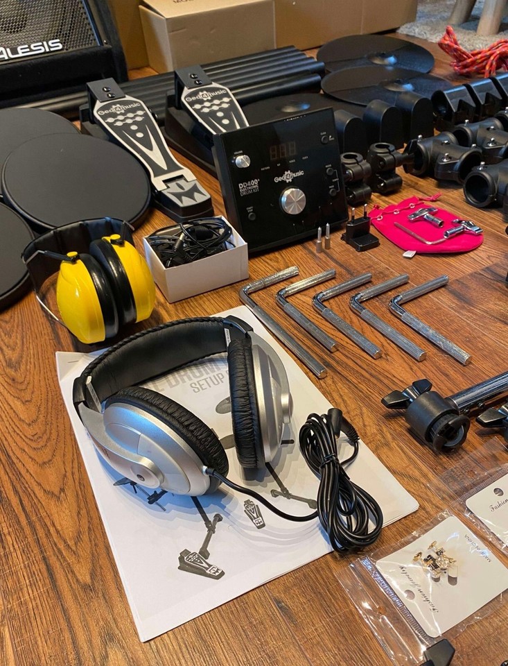 DD400+ Gear4Music ELECTRONIC DRUM KIT SPARES: module, cymbal, tom ...