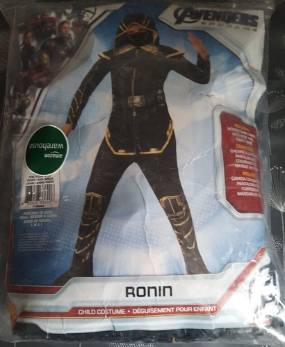 Boys Official Marvel Hawkeye Ronin Costume Avengers Superhero Fancy ...