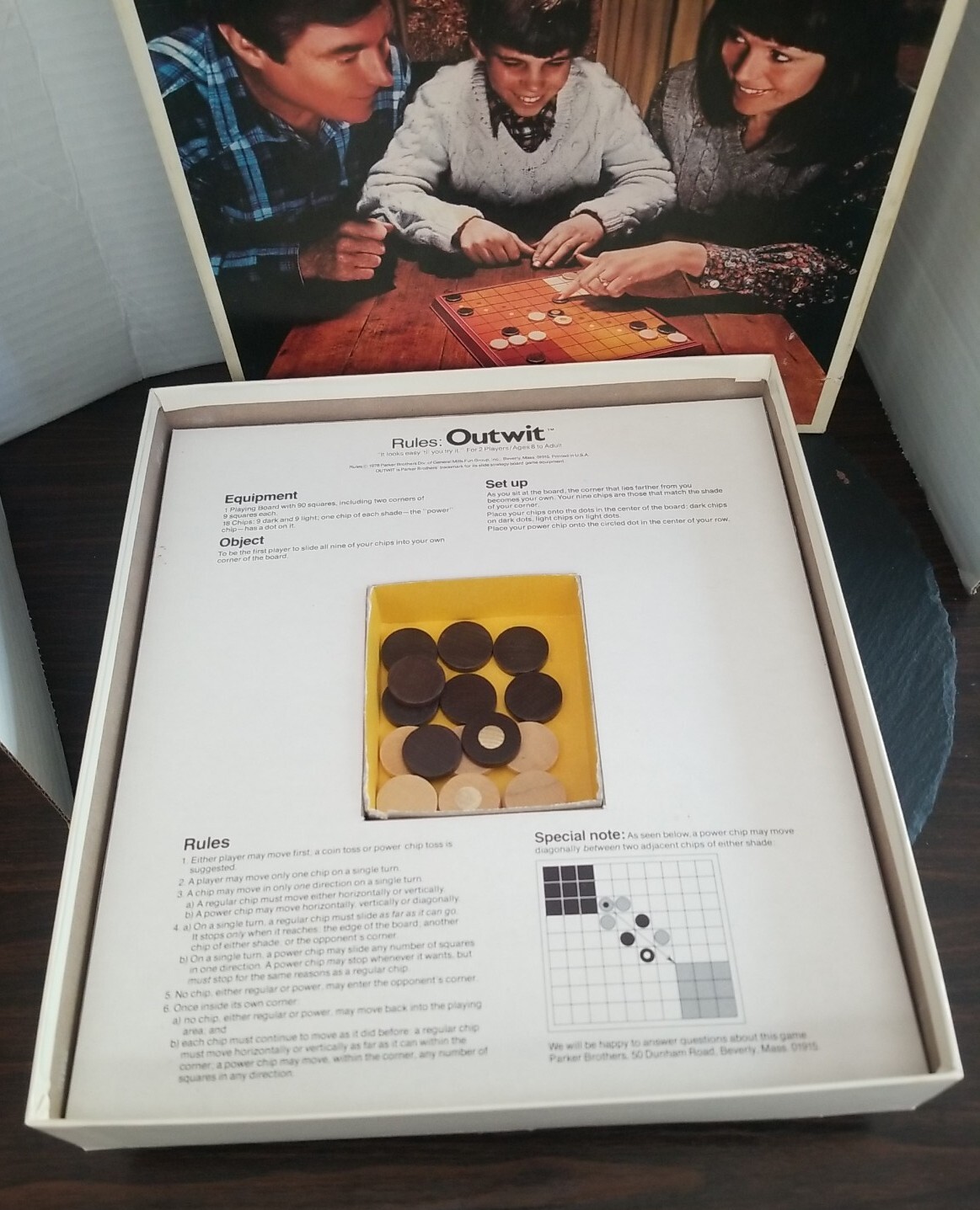 VTG Outwit Board Game, 1978, Complete, Family Game Night, Parker ...