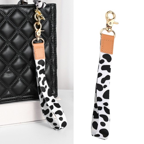 Leopard Print/Cow Pattern Keychain Pendant Decoration Backpack Strap ...