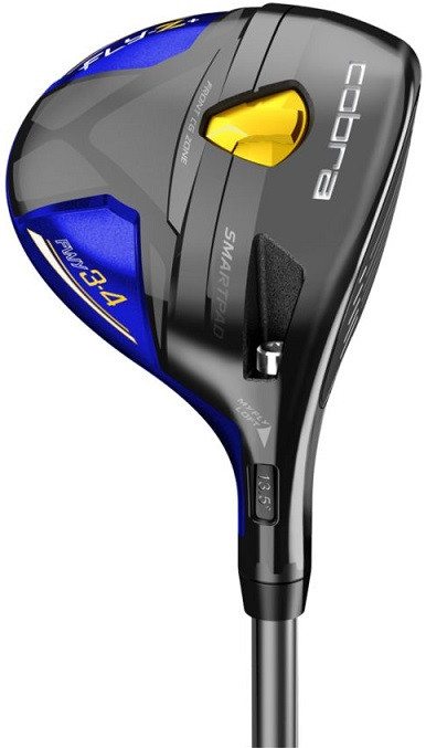 Left Hand Cobra Golf Club Fly-Z+ Blue 18.5* 4-5 Wood Stiff Graphite -0. ...