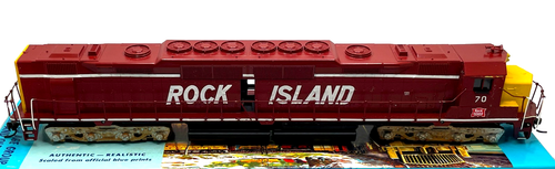 HO ATHEARN DD40 ROCK ISLAND # 70 CUSTOM PAINTED | eBay