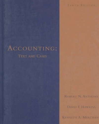 Accounting Text and Cases - GOOD 9780256218404| eBay