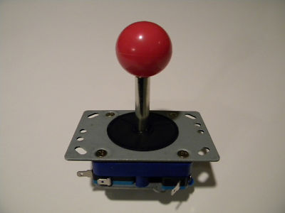 Classic 4/8 way Arcade Game Joystick Ball PacMan Pick A Color Zippy Joy ...