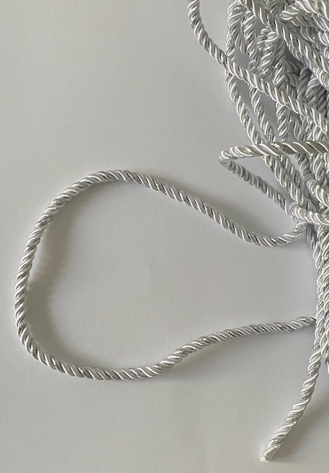 5 mm Twisted Soutache Braid Braided Cord Rope Piping Cushion Edging 1/3 ...