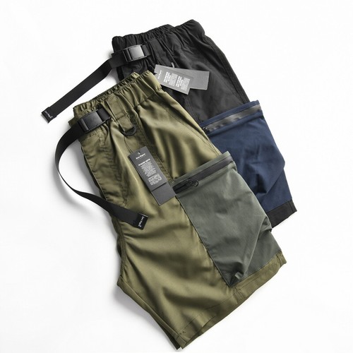 Outdoor quick drying workwear shorts men's summer loose sports pants ...