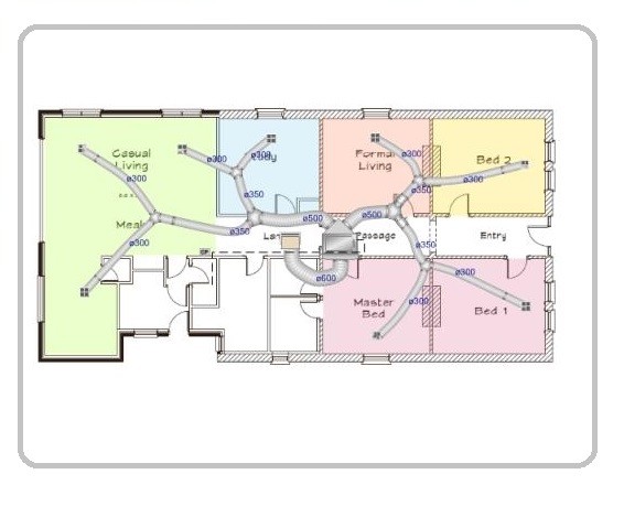 Duct Layout New Duct Installation, Mooresville, NC | Priority Comfort