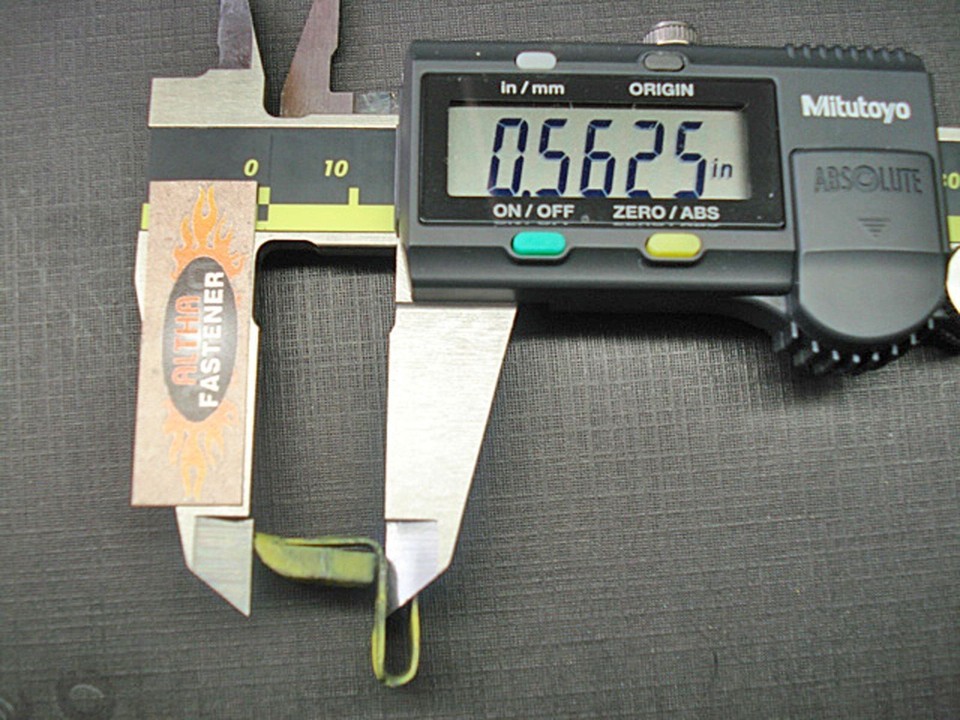 12 Nova Camaro GTO Impala GS NOS 9/16" long stem door panel sail panel ...