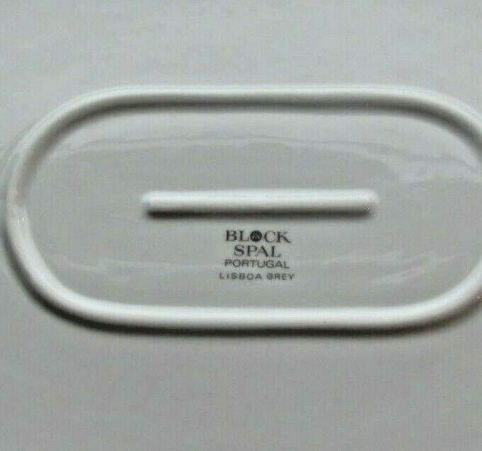 Block Spal Portugal Lisboa Grey Bread & Butter Plate 6-3/8" Multi Purch ...