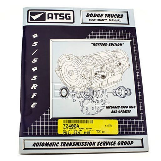 ATSG Manual -Chrysler Rfe Atsg Repair 73261 | eBay