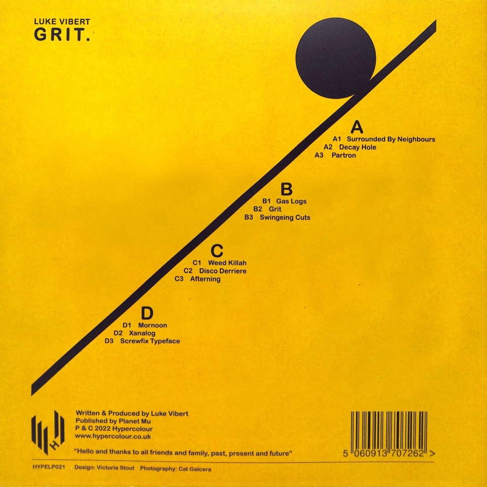 Luke Vibert ‎| GRIT ‎| 2x12" Vinyl LP | Acid House, Breakbeat, Electro ...