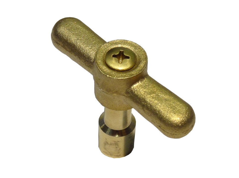 Lockshield Valve Key / Outside Bib Tap Handle - Suits 6mm x 6mm Square ...