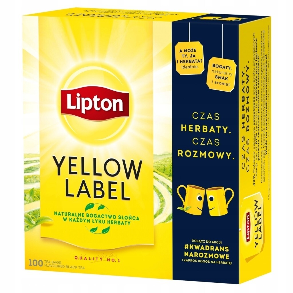 Black Label Tea Lipton