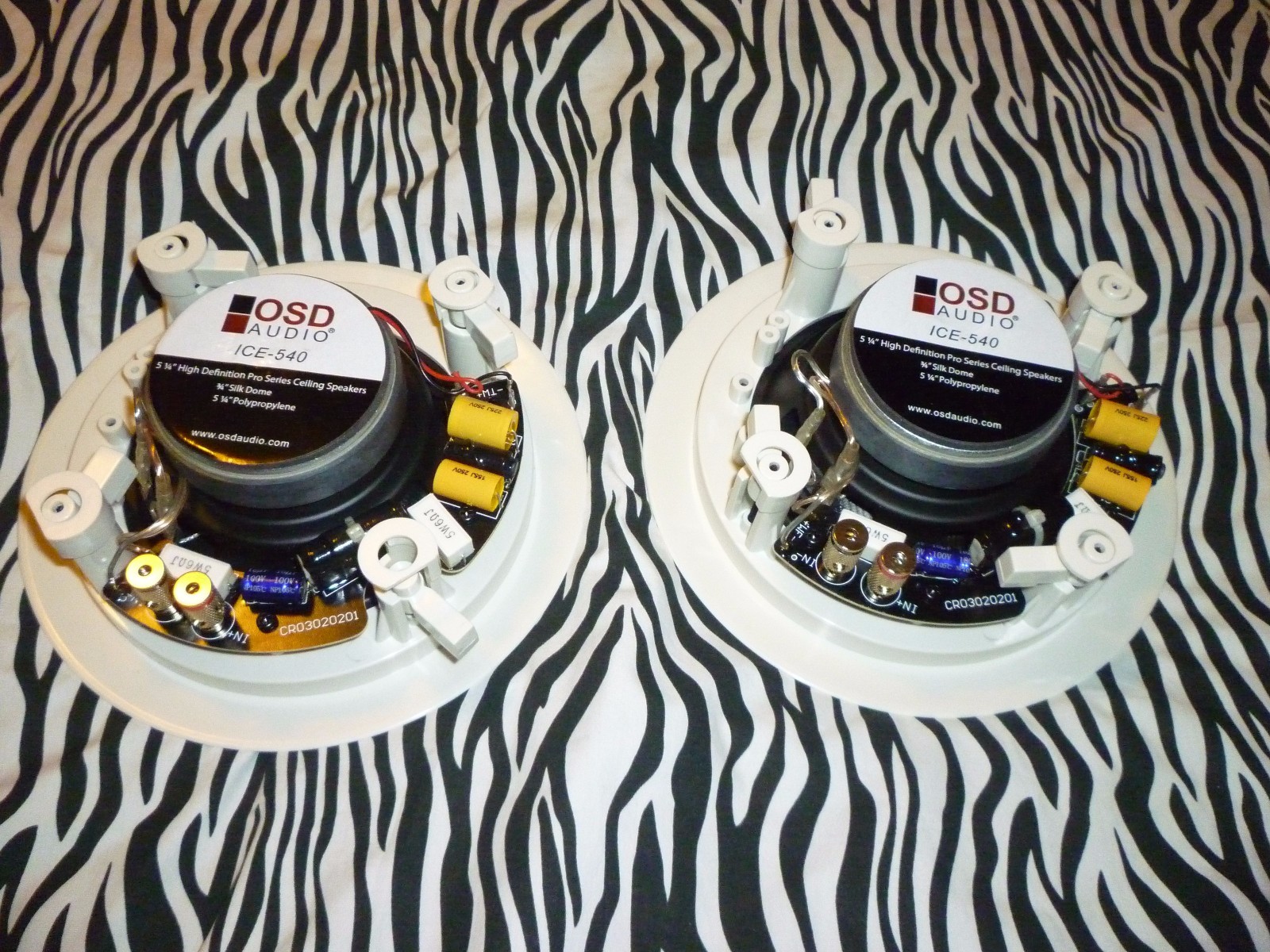 OSD Audio ICE-540 Polypropylene In-Wall Speaker Pair - Out Of Box | eBay