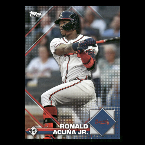 Ronald Acuna Jr./Walker Buehler #144/64 2020 Topps Stickers Sticker ...