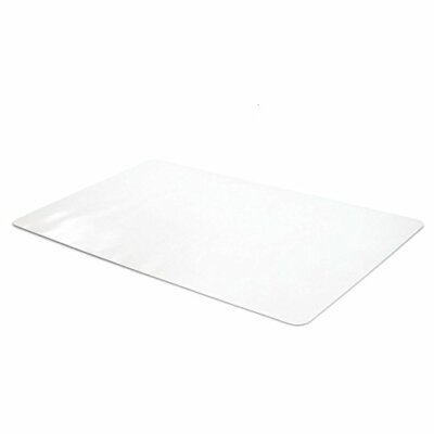 Office Desk Mat Clear Textured - 47 x 23 Inch Plastic Computer Pad for ...