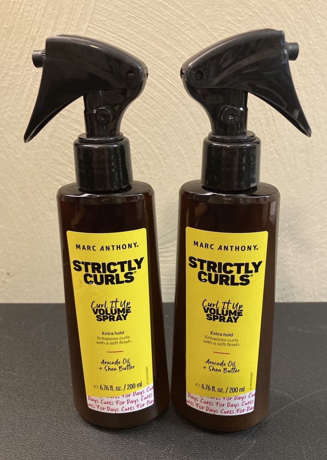2 Marc Anthony Strictly Curls It Up Volume Spray 6.76oz Avocado Oil ...