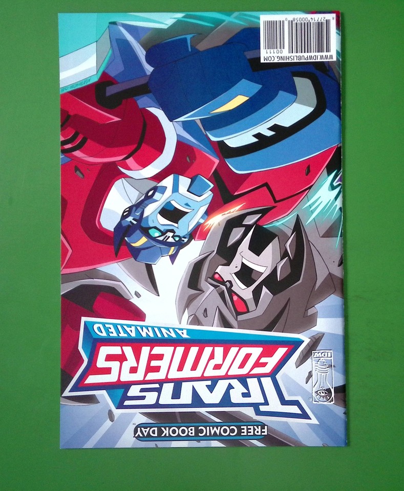 TRANSFORMERS ANIMATED / G.I. JOE #1 ONE-SHOT HIGH GRADE IDW PUBLISHING ...