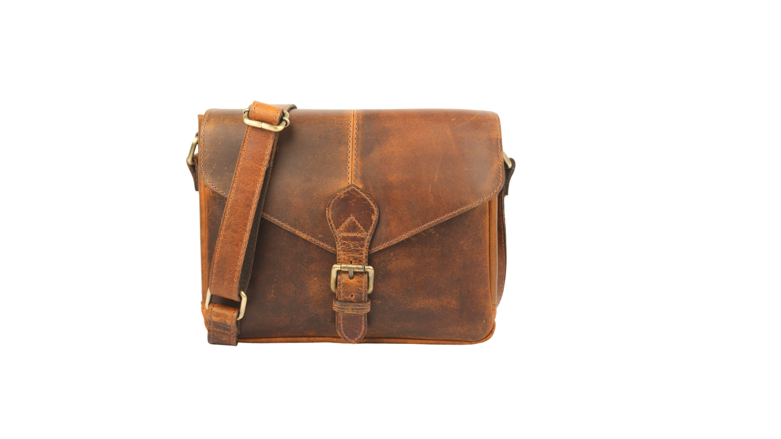 Leather Crossbody Bag for women 10 inch purse tote ladies bags satchel ...