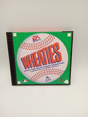 WHEATIES ALL-STAR TRIPLE PLAY 99 COMPUTER BASEBALL GAME CD-ROM For Win ...