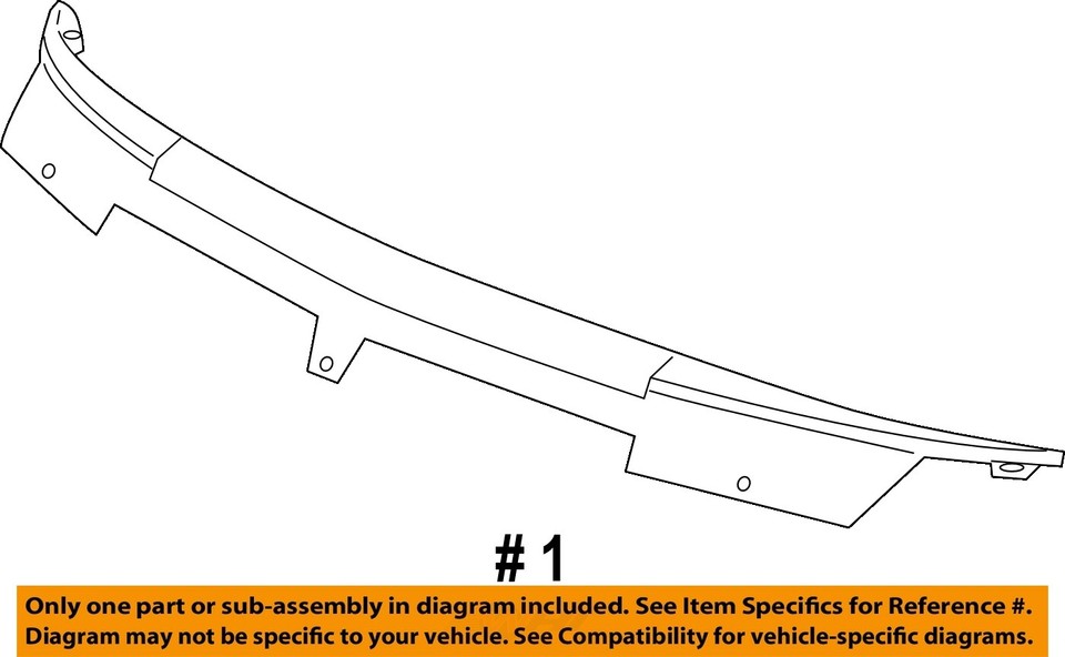 Dodge CHRYSLER OEM-Cowl Grille Panel Windshield Wiper Cover Vent ...
