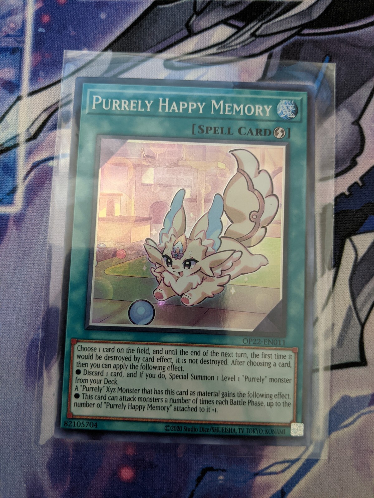 Yu-Gi-Oh! Purrely Happy Memory - OP22-EN011 - NM Super Rare Unlimited ...